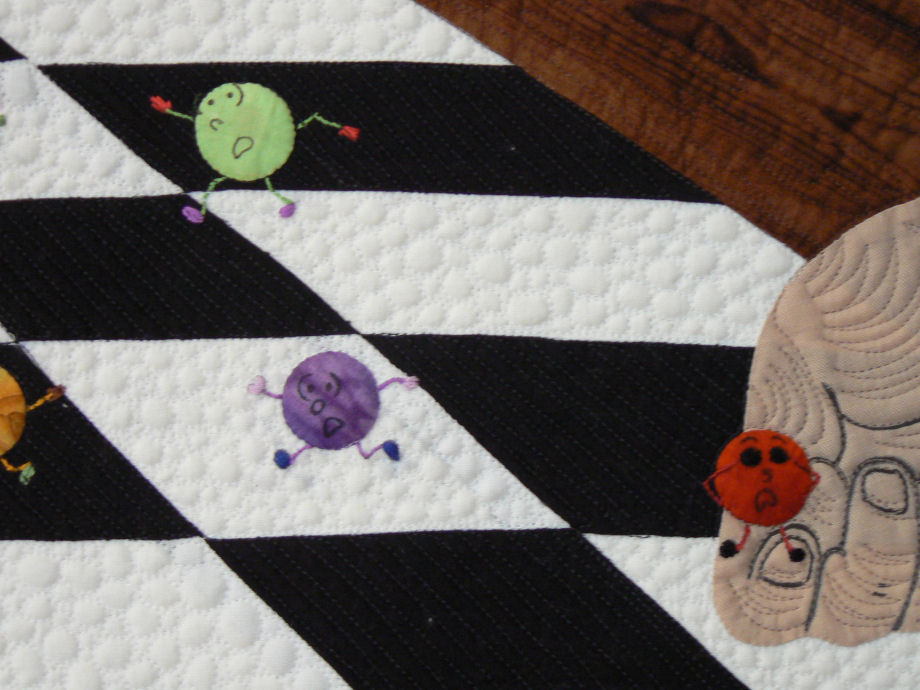 Marble Mania Quilt By Linda French